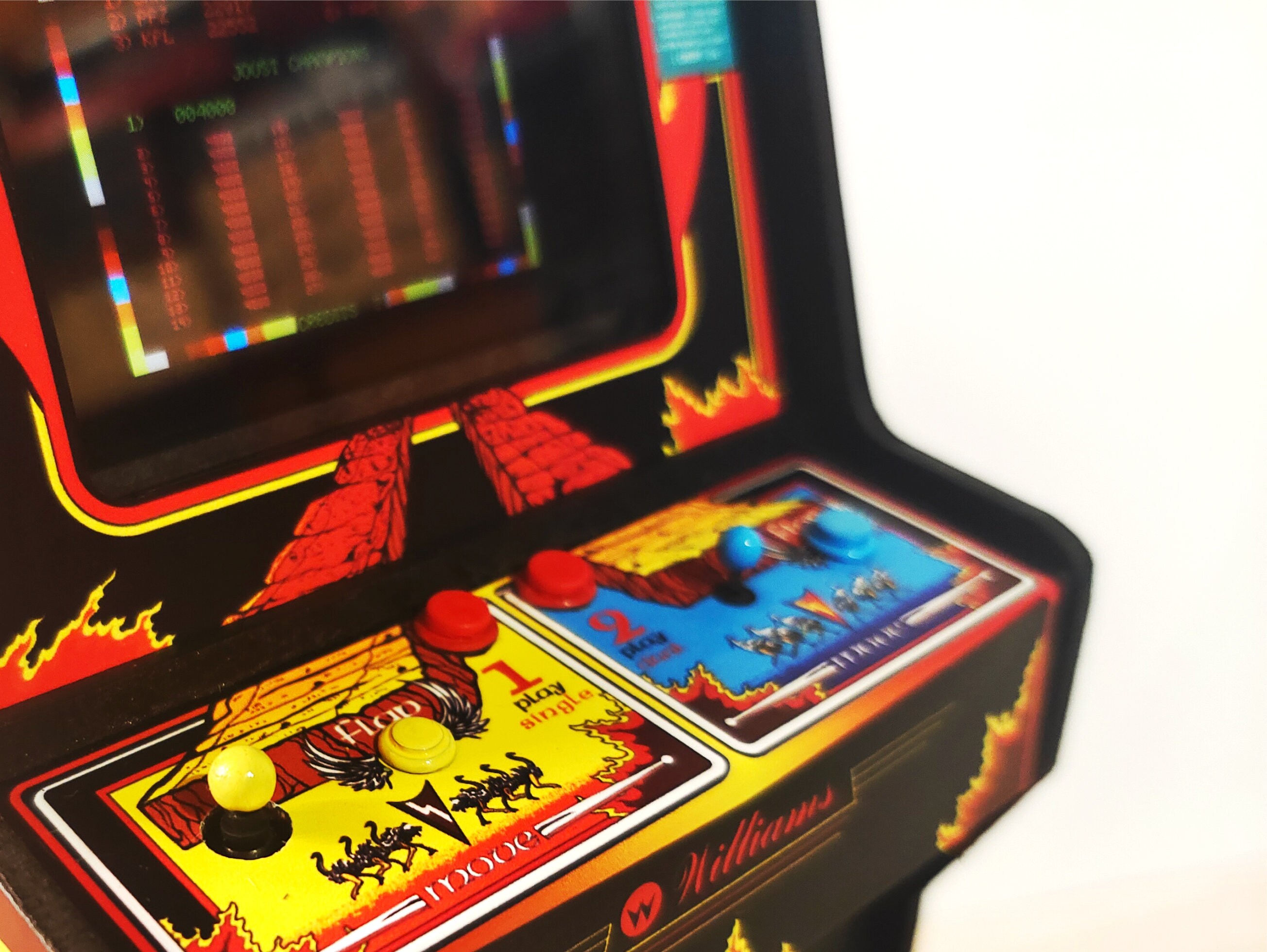 Joust Arcade Game Artwork