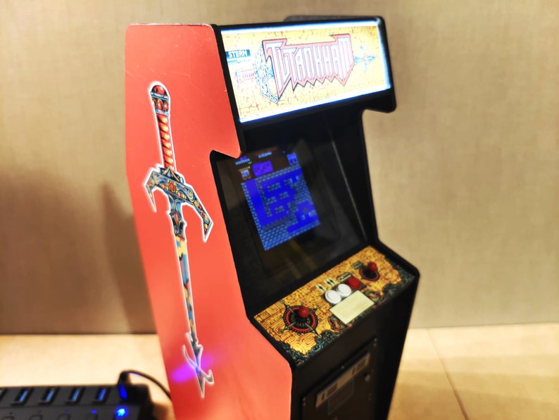 Miniature Tutankham Arcade Machine 1/6 Scale Playscale. - Etsy