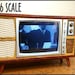 Miniature Working Vintage Mid Century TV, 1/6 Scale barbie, Blythe ...
