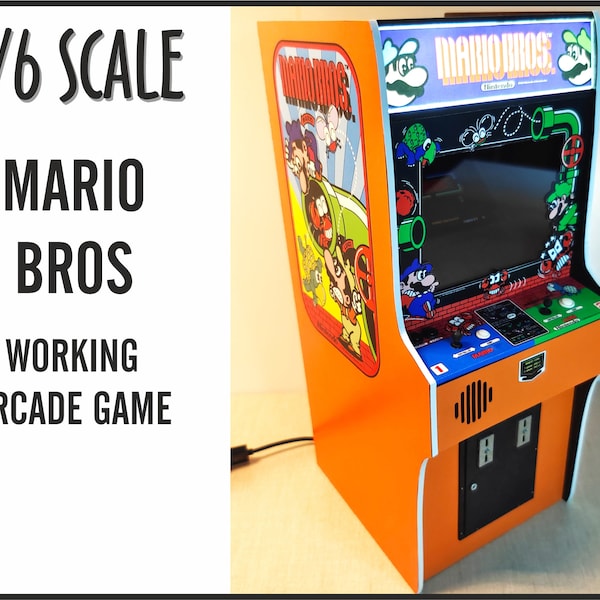 Mario Bros Arcade Machine - Etsy