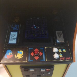Miniature Pac Man Arcade Machine, 1/6 Scale (playscale). - Etsy Canada