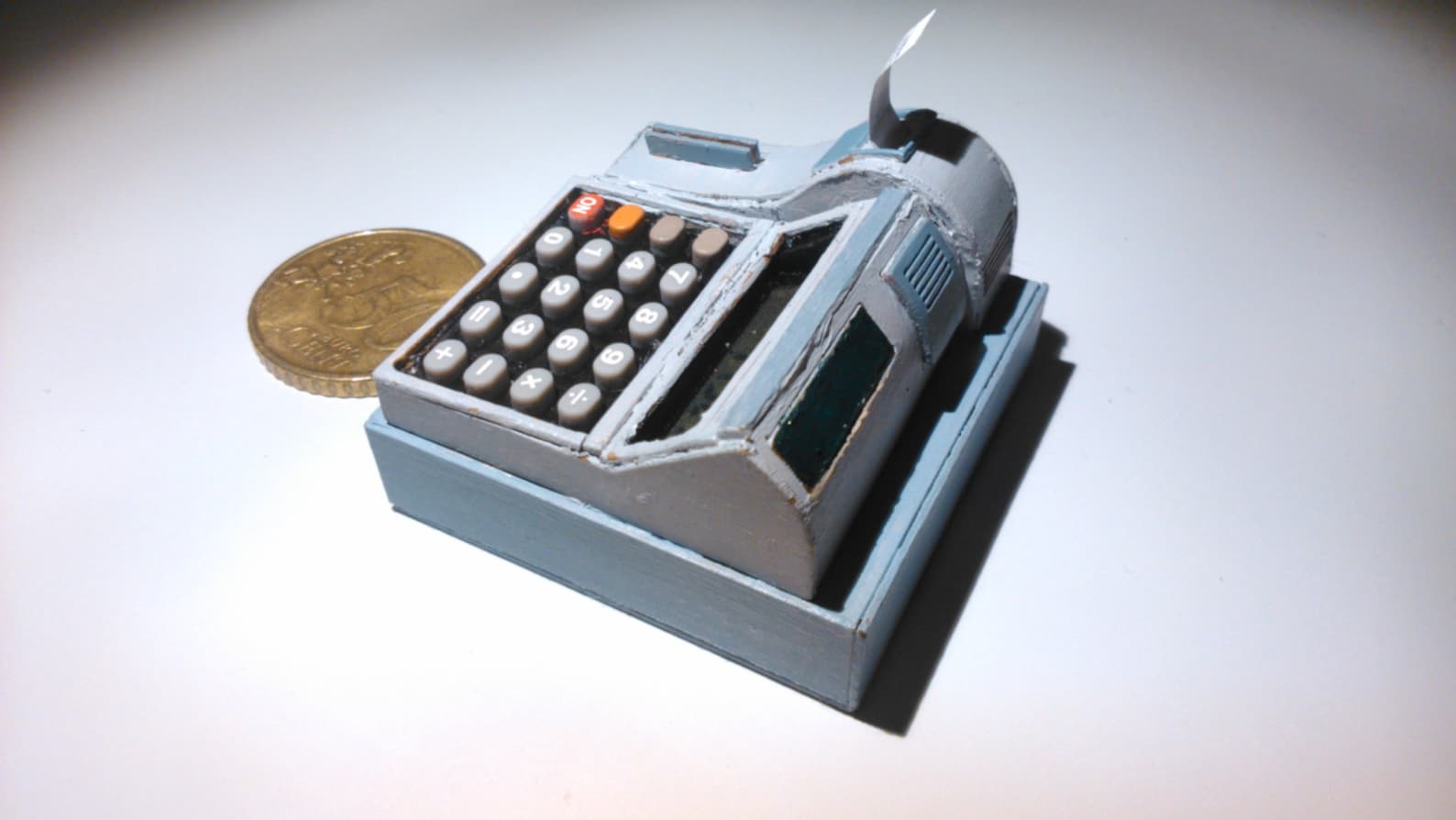 Dollhouse Miniature Working Cash Register With Money 1/12 Scale - Etsy
