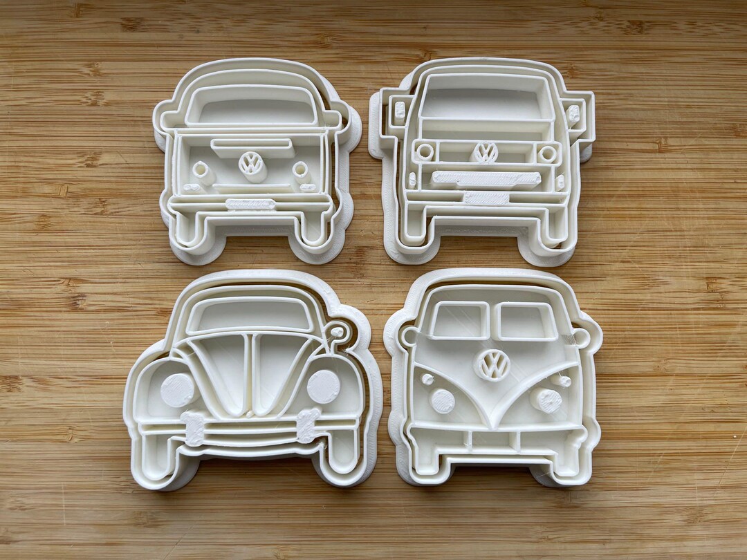 Charming Cookie Cutters VW Transporter T1, T2, T3 and Beetle - Etsy