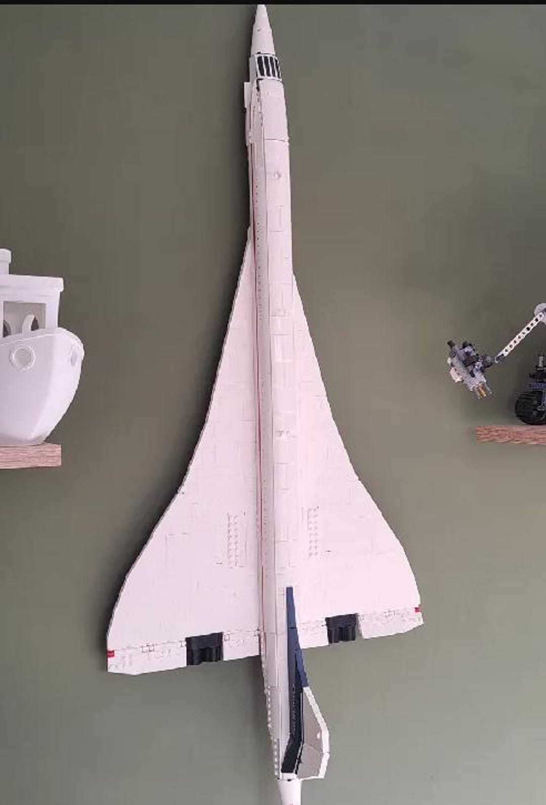Wall Mount for Lego Concorde 10318 Easy Mounting Safe Convenient - Etsy