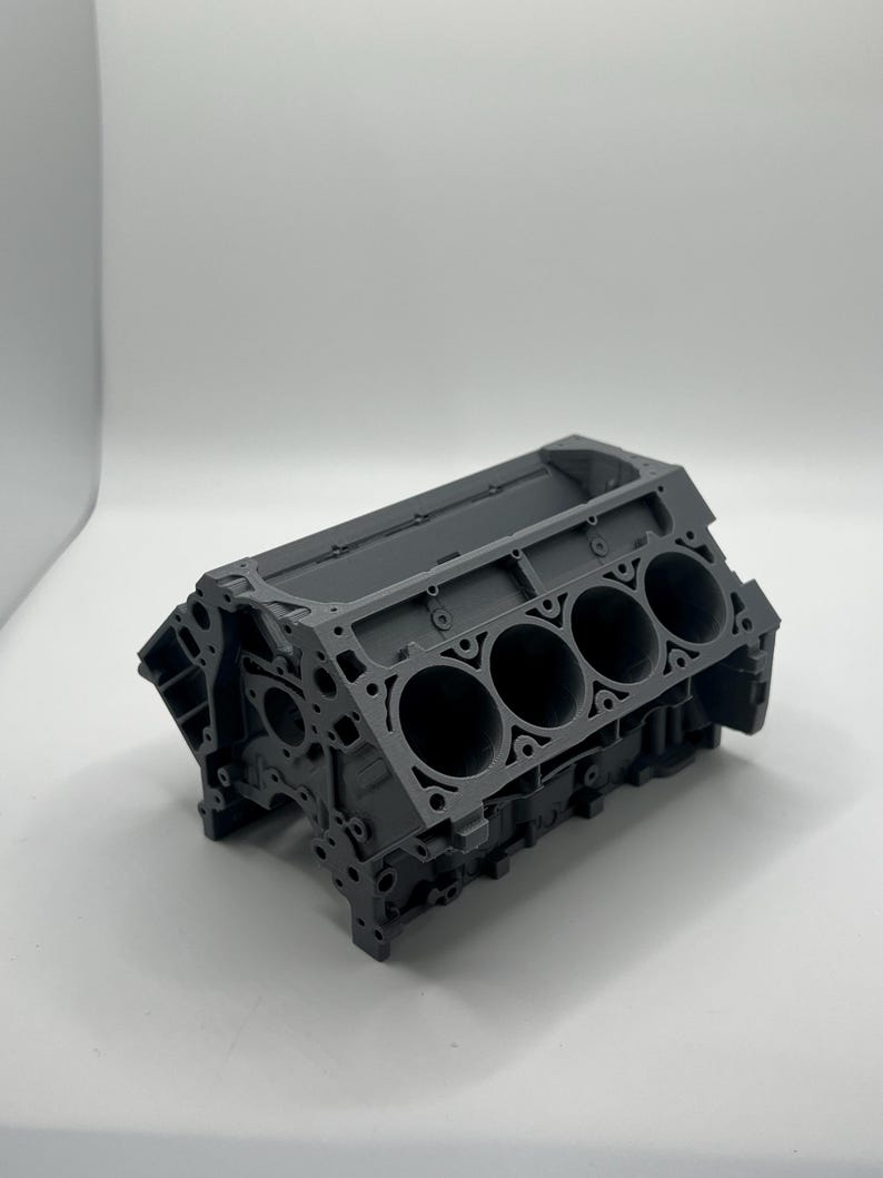 V8 Engine Block Pen Holder | Desk Toy | Pen Holder - Etsy
