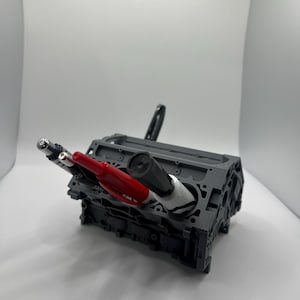 V8 Engine Block Pen Holder | Desk Toy | Pen Holder - Etsy