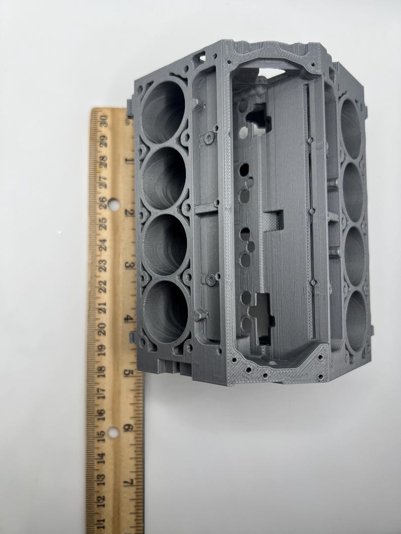 V8 Engine Block Pen Holder | Desk Toy | Pen Holder - Etsy