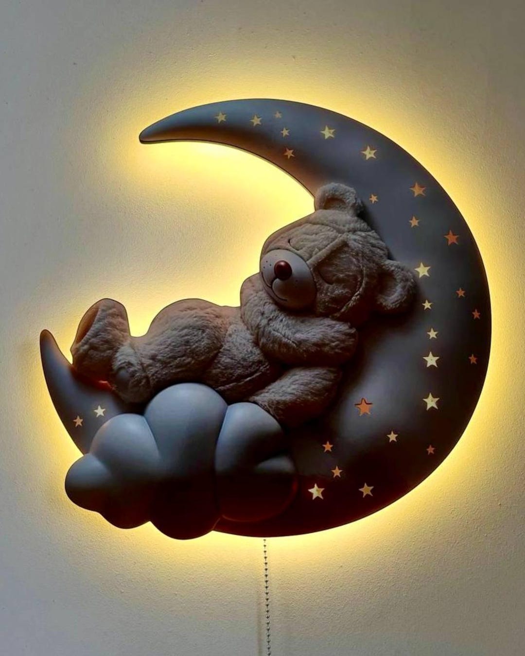 Nursery Lighting , Cloud Light, Kids Wall Lamp , Nursery Lamp , Baby ...