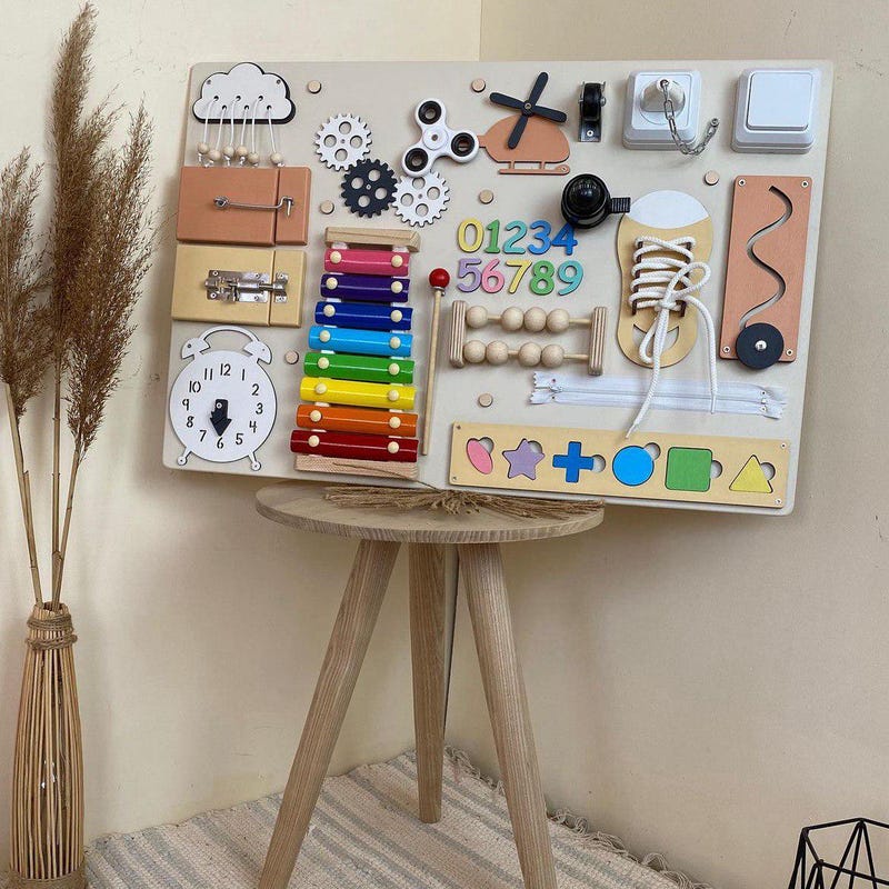 Baby Busy Board - Etsy