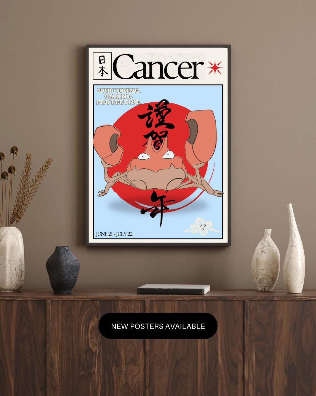 Zodiac Sign Pokemon CANCER Japanese Art - Sternzeichen Pokemon KREBS ...