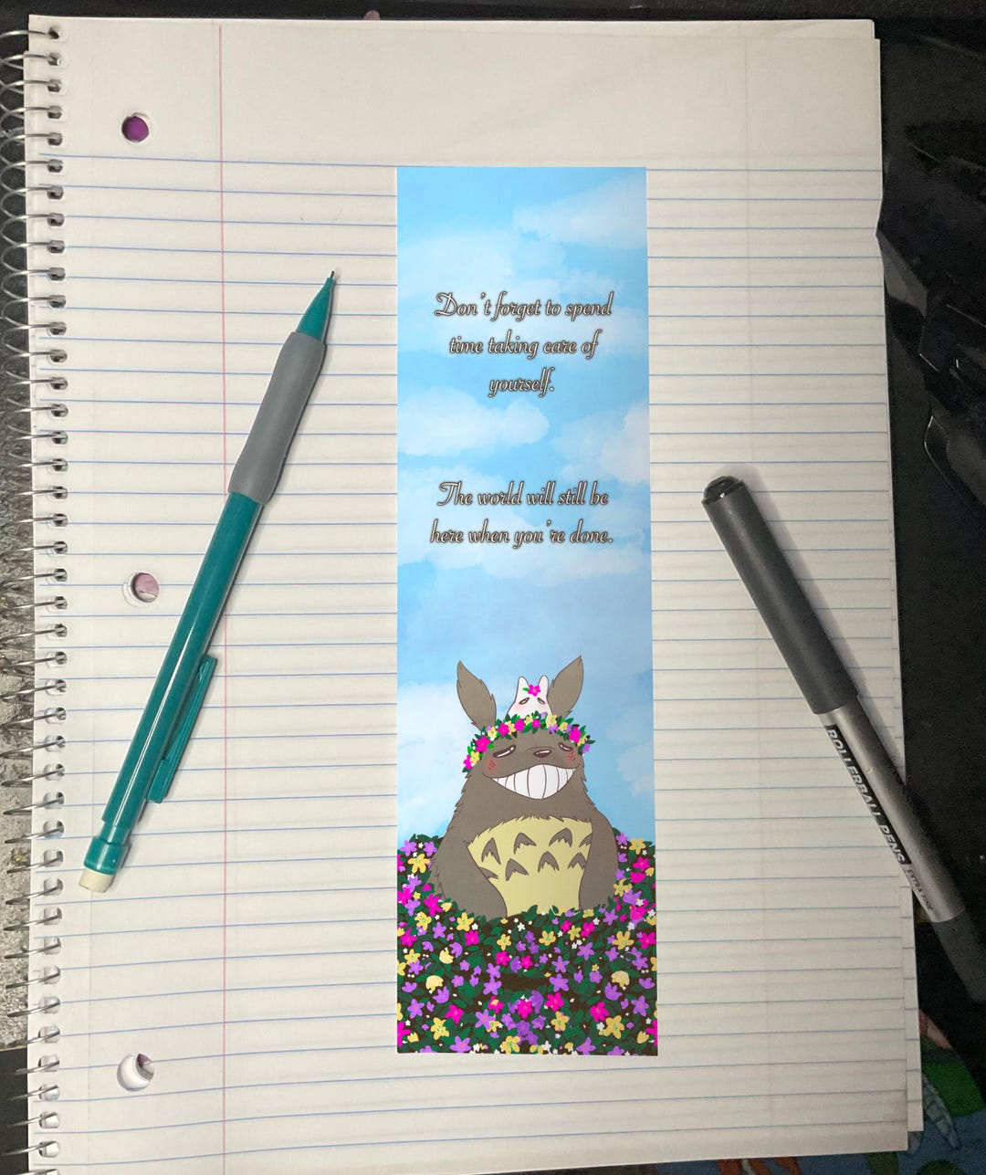My Neighbor Totoro Bookmark - Etsy