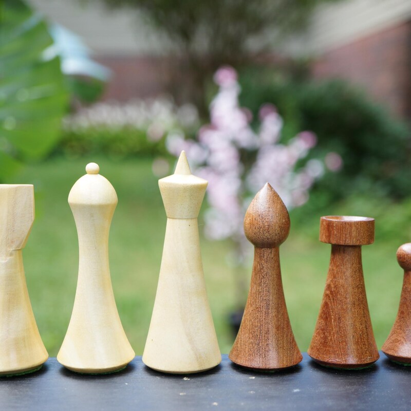 Minimalist Chess Set - Etsy