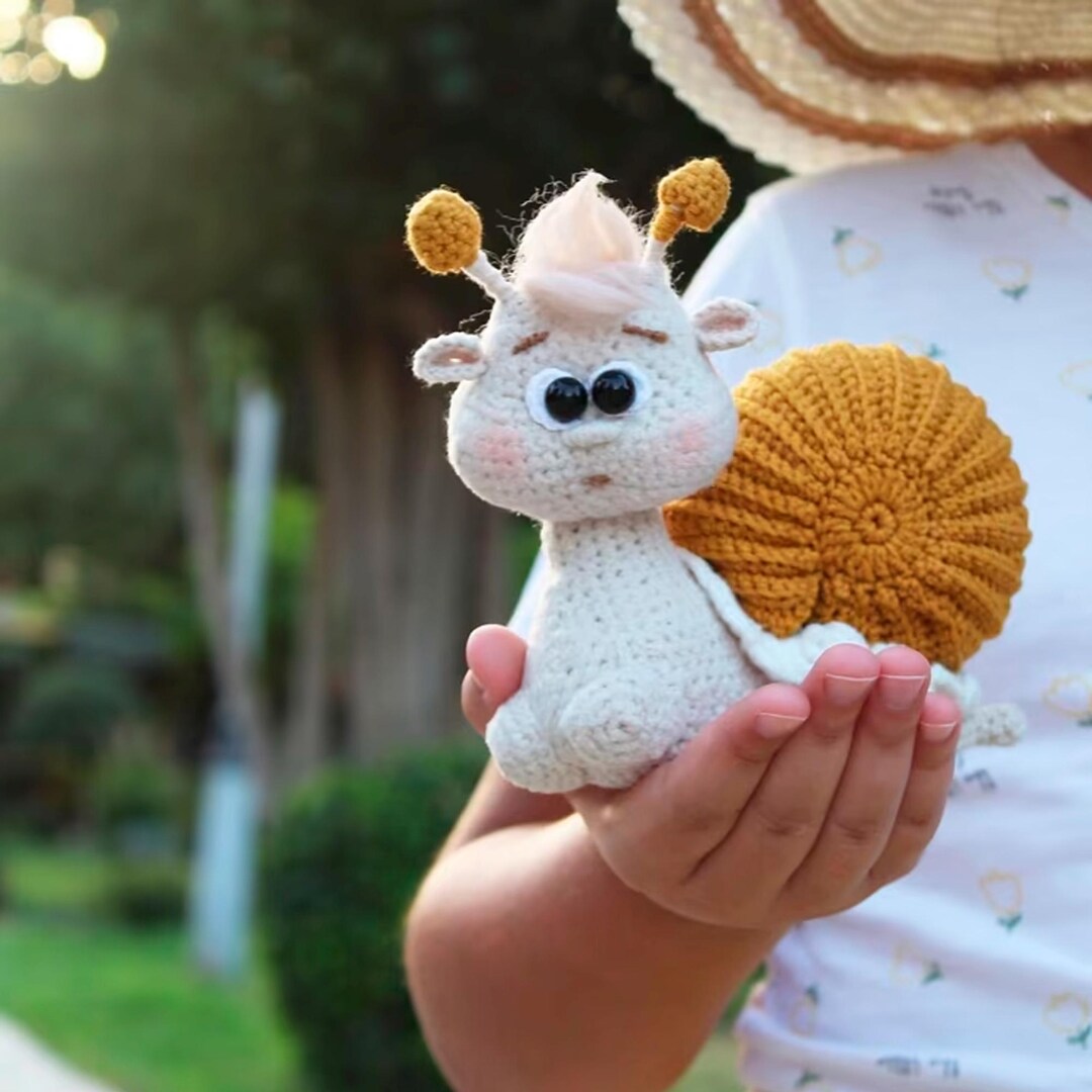 Snail Amigurumi Crochet Pattern, Amigurumi Crochet Pattern, Sheep ...