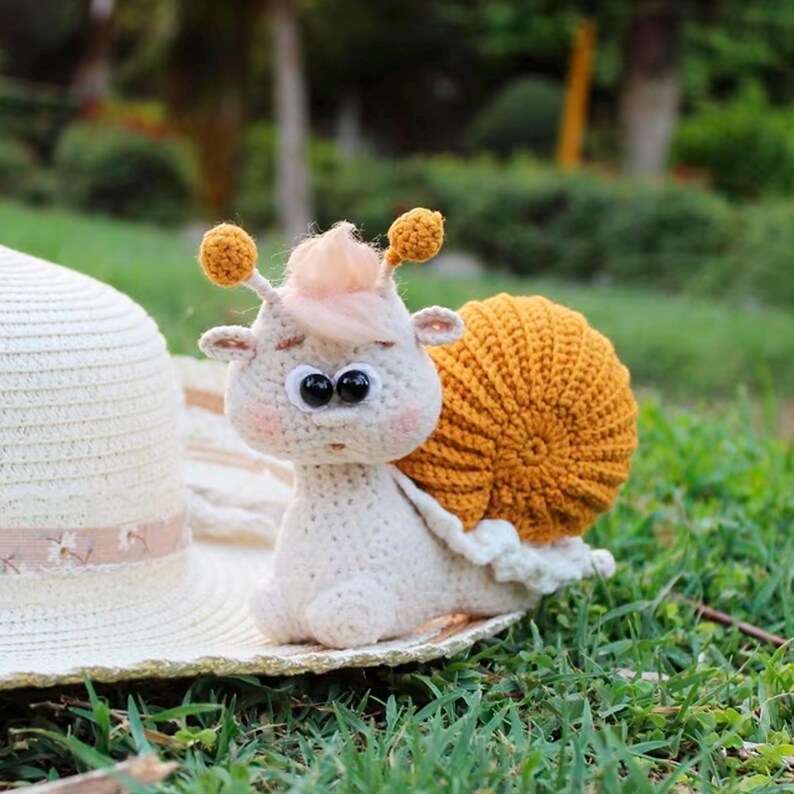 Snail Amigurumi Crochet Pattern, Amigurumi Crochet Pattern, Sheep ...