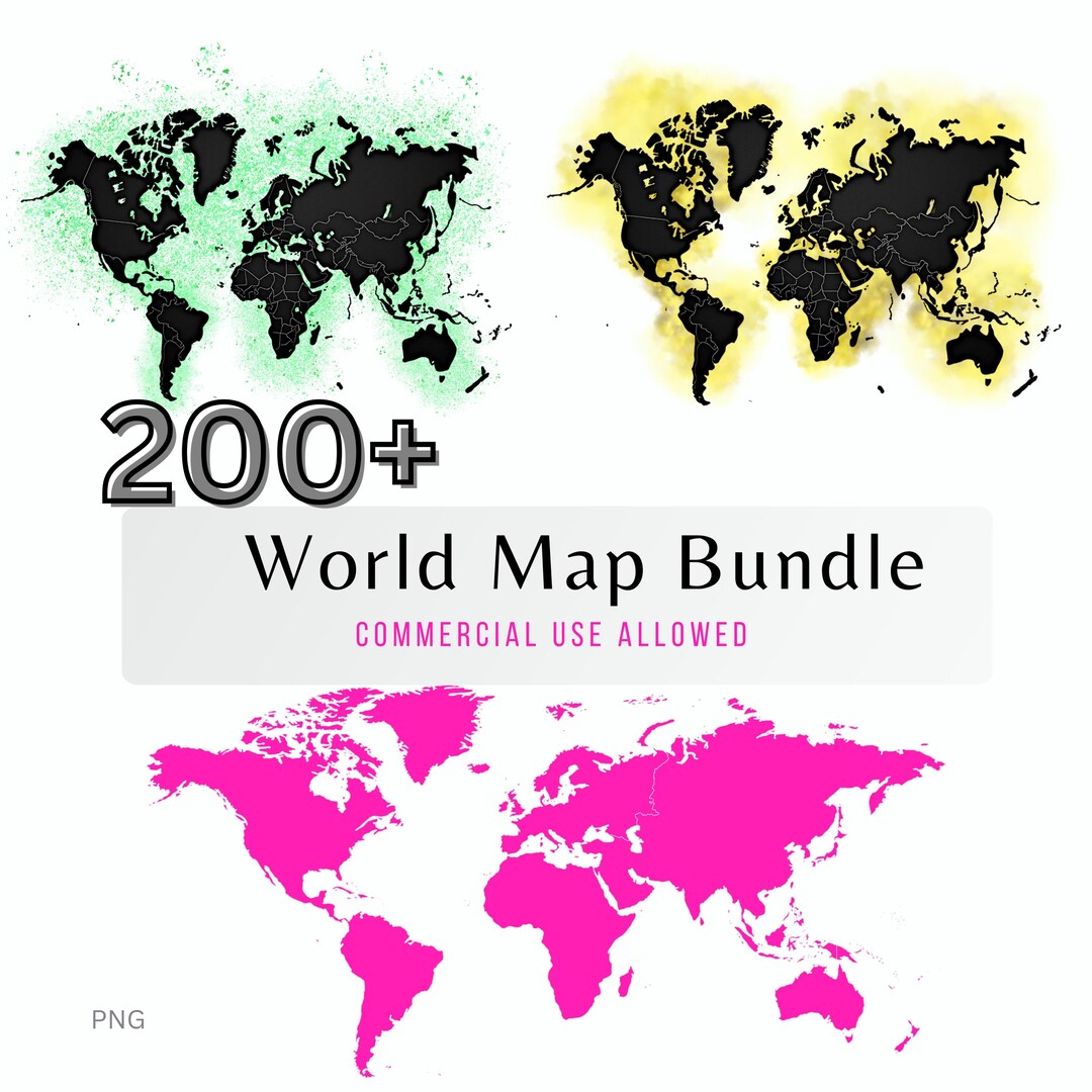 World Map of the World Travel Lover of the World Perfect Gift for ...
