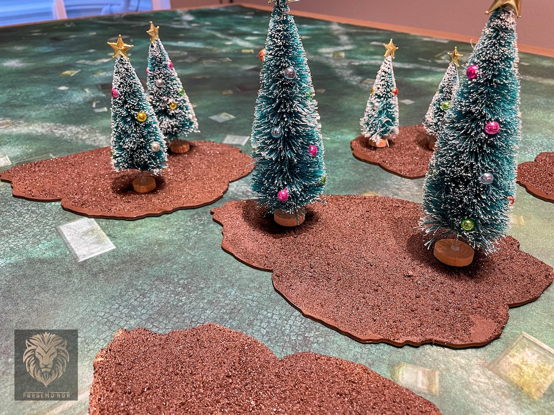 Wargaming Terrain Template | MDF Scenery Bases | Age of Sigmar ...