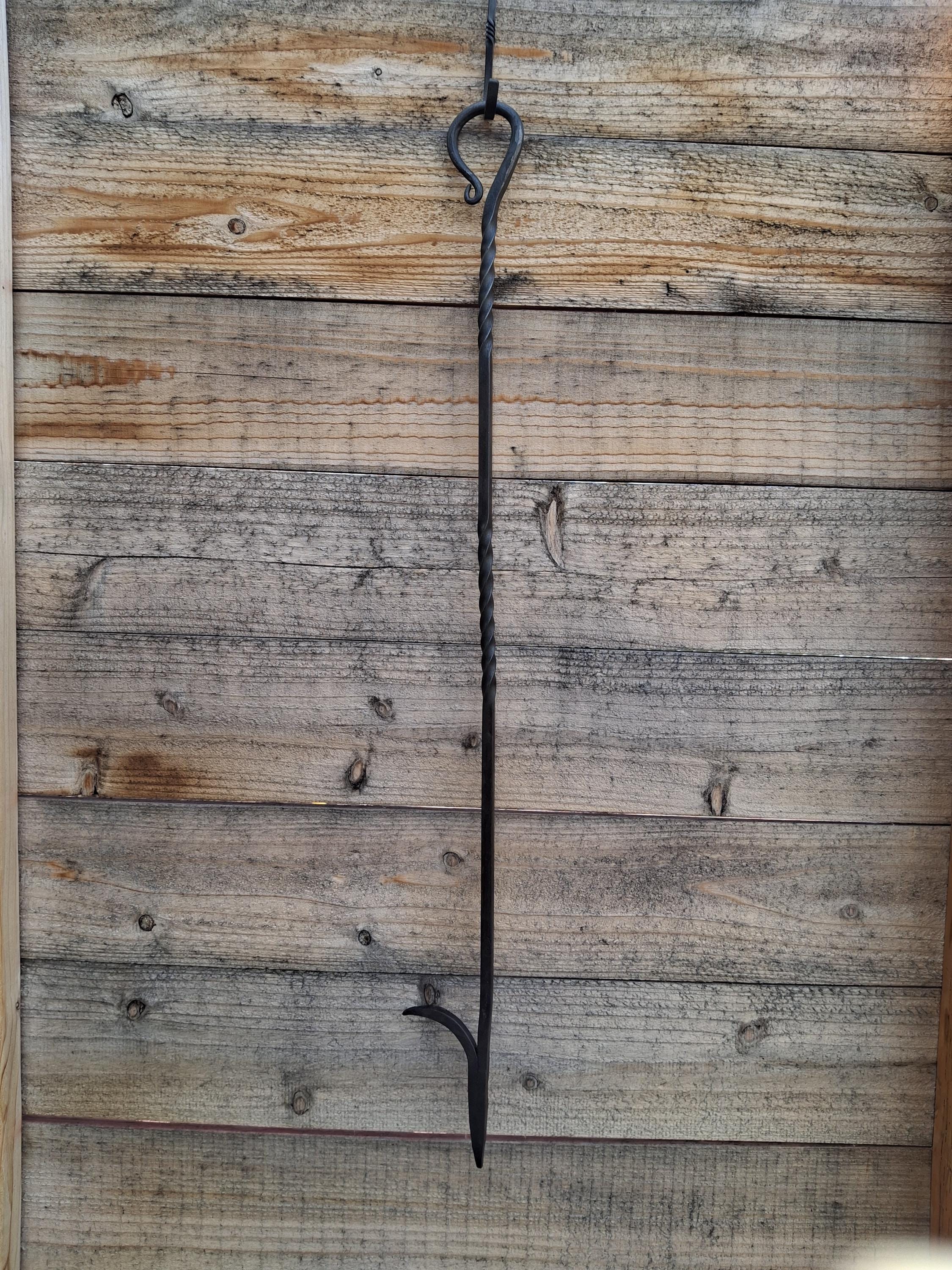 Hand Forged Fire Poker, Fire Iron - Etsy