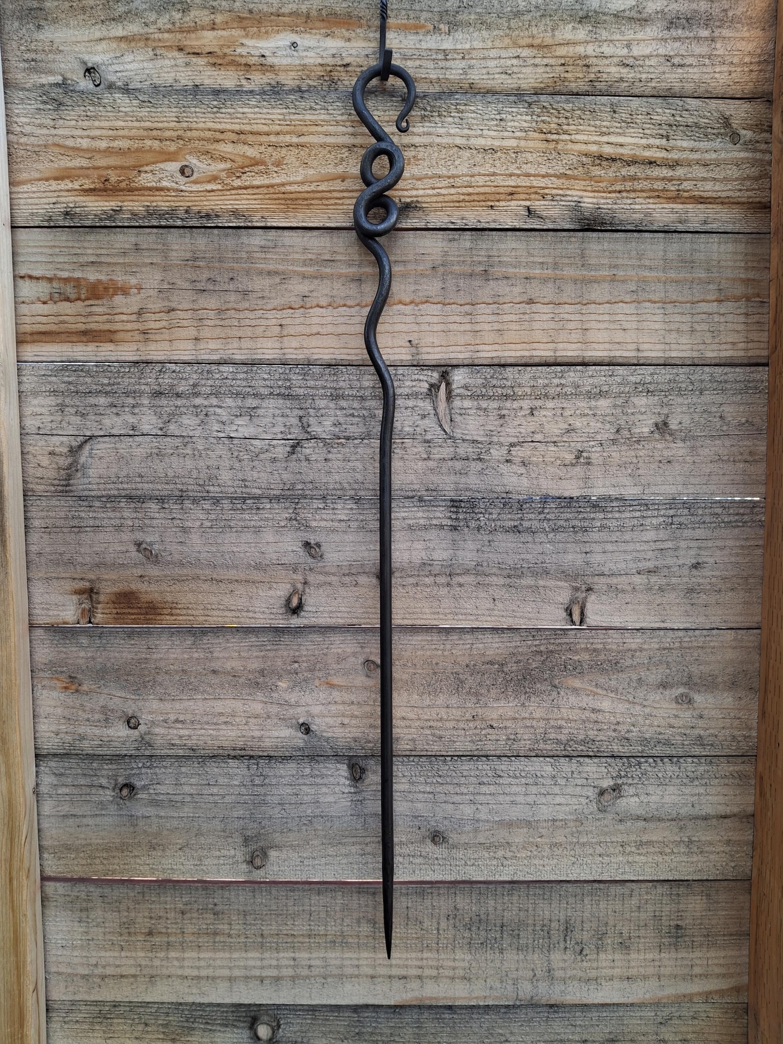 Hand Forged Fire Poker, Fire Iron - Etsy