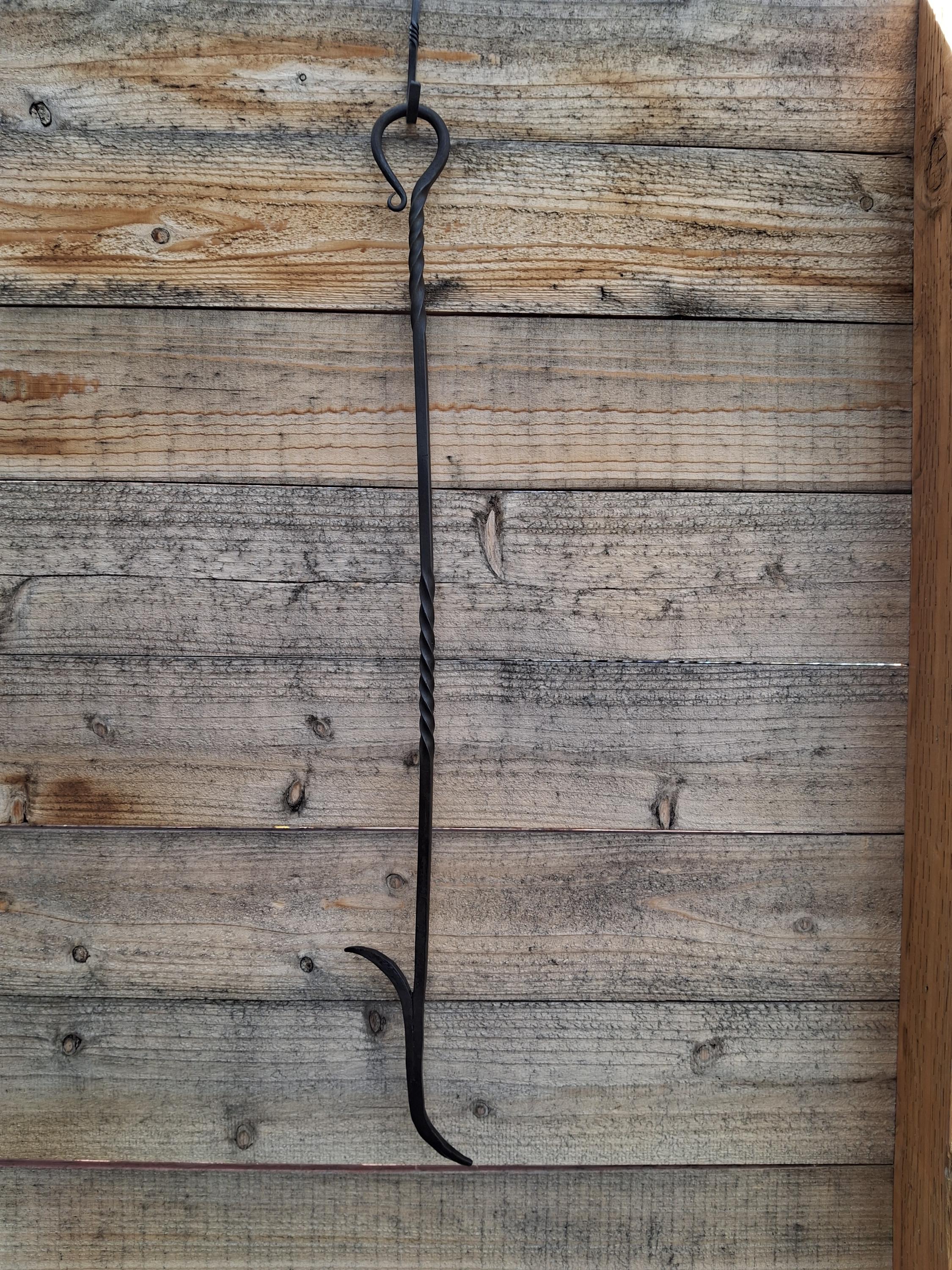 Hand Forged Fire Poker, Fire Iron - Etsy