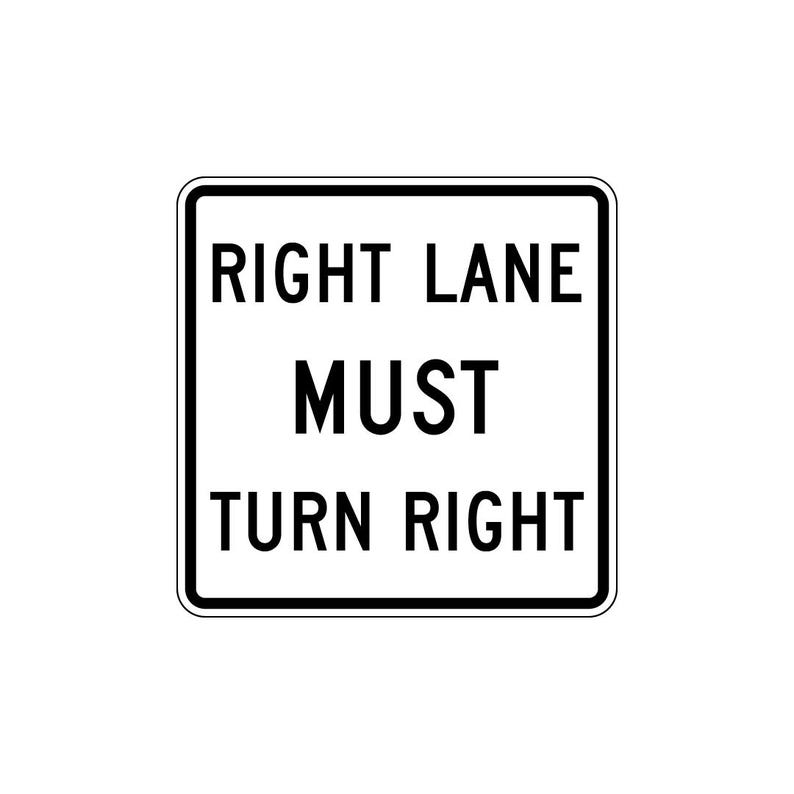 Lane Control Signs and Plaques | Svg, Dxf, Eps, Png Formats | Traffic ...