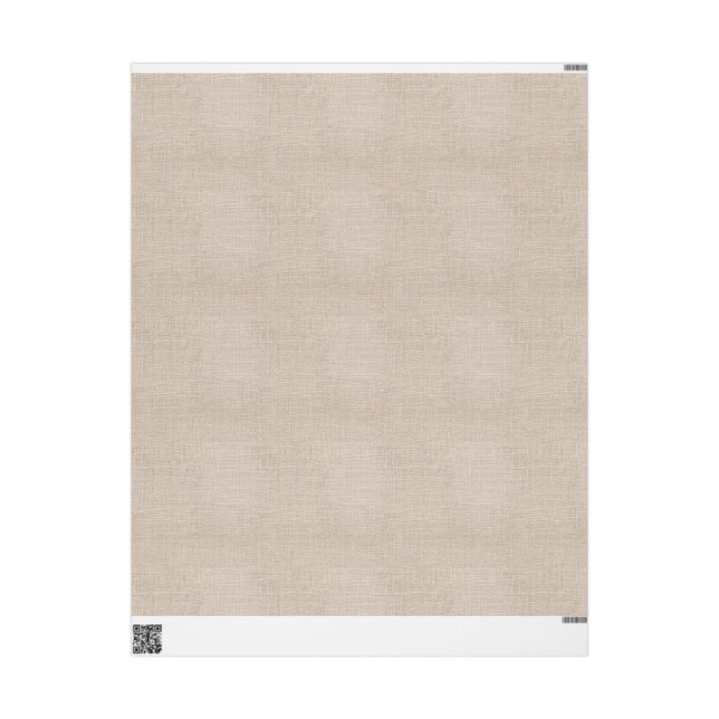 Elegant Beige Wrapping Paper Roll: Eco-friendly Gift Wrap - Etsy
