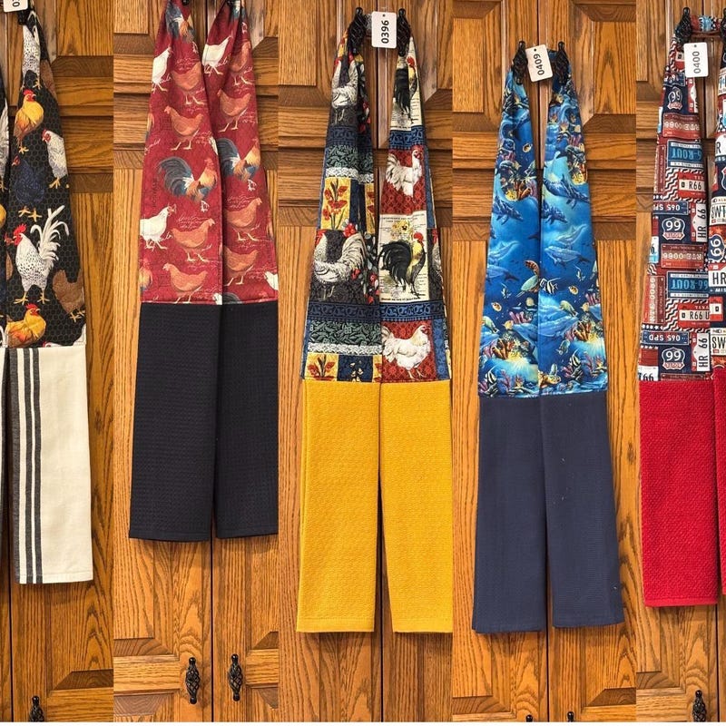 Chicken Kitchen Scarfs - Etsy