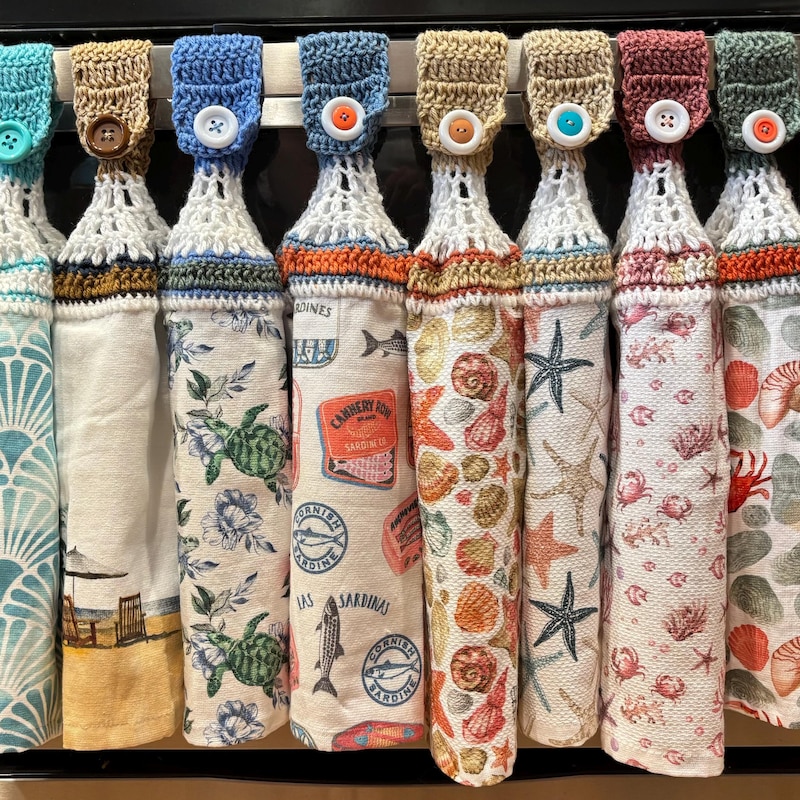 Hanging Towel Sea Life - Etsy