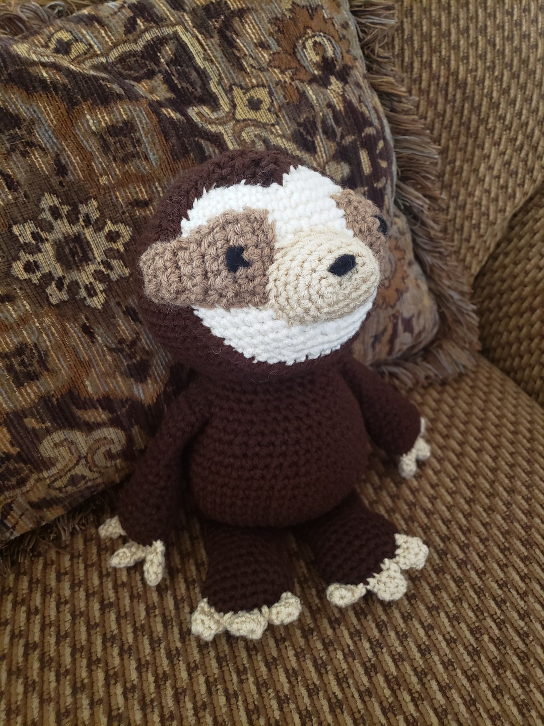 Sloth Stuffed Animal / Sloths/ Crochet Doll / Amigurumi Toy/ Yarn ...
