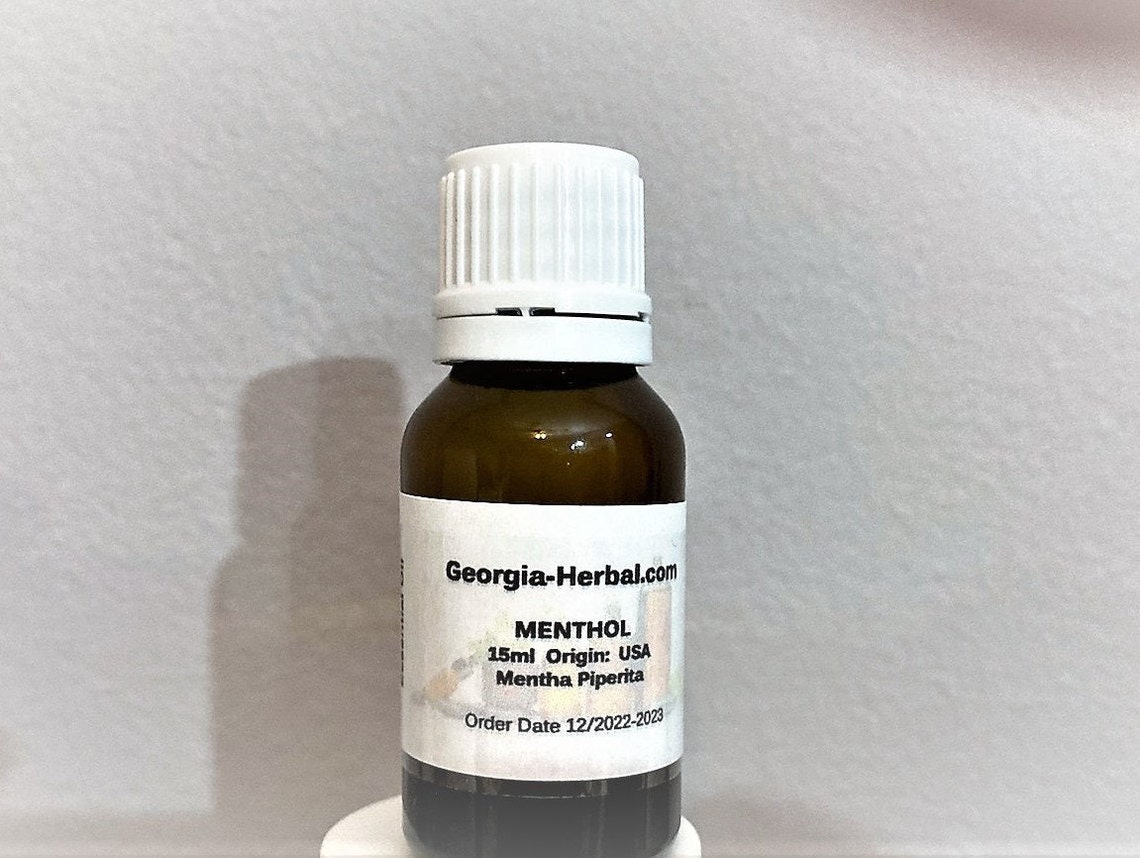 Menthol Essential Oil 100% Pure Mentha Piperita Menthol Aroma - Etsy