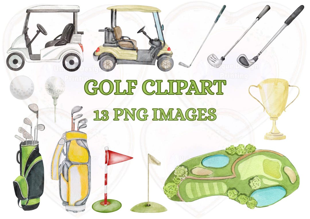 Golf Clipart, Golf PNG, Golf Clip Art, Golf Course Clipart, Sports Clip ...