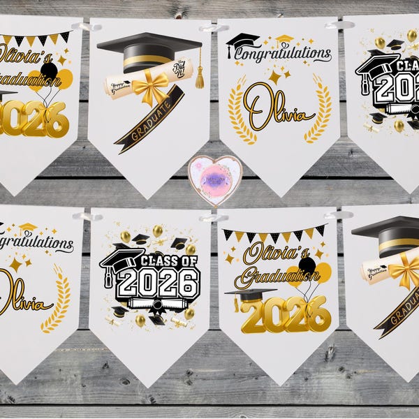 Graduation 2026 Banner - Etsy UK