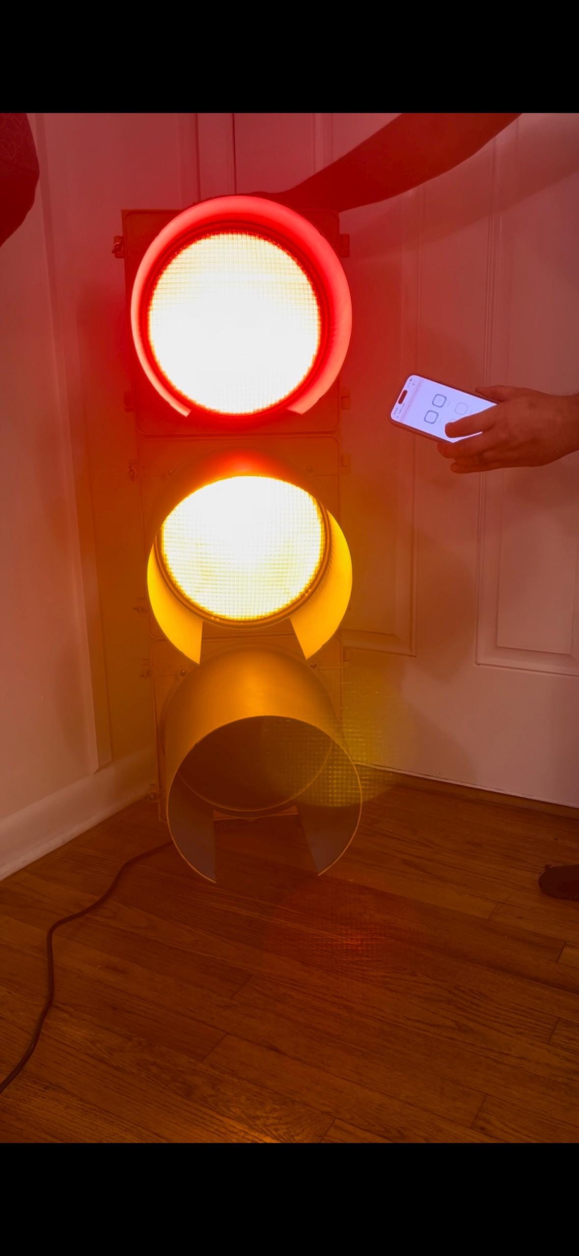 Traffic Light Lamp – Plug-in With Customization Options - Etsy