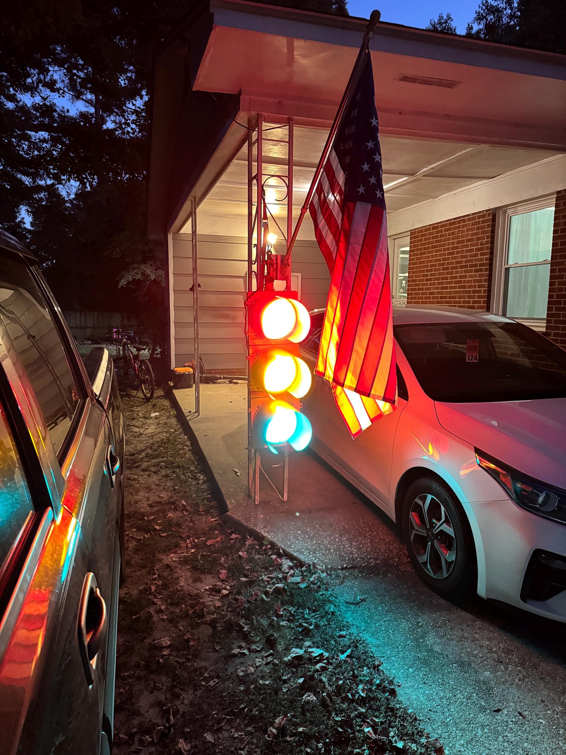 Traffic Light Lamp – Plug-in With Customization Options - Etsy