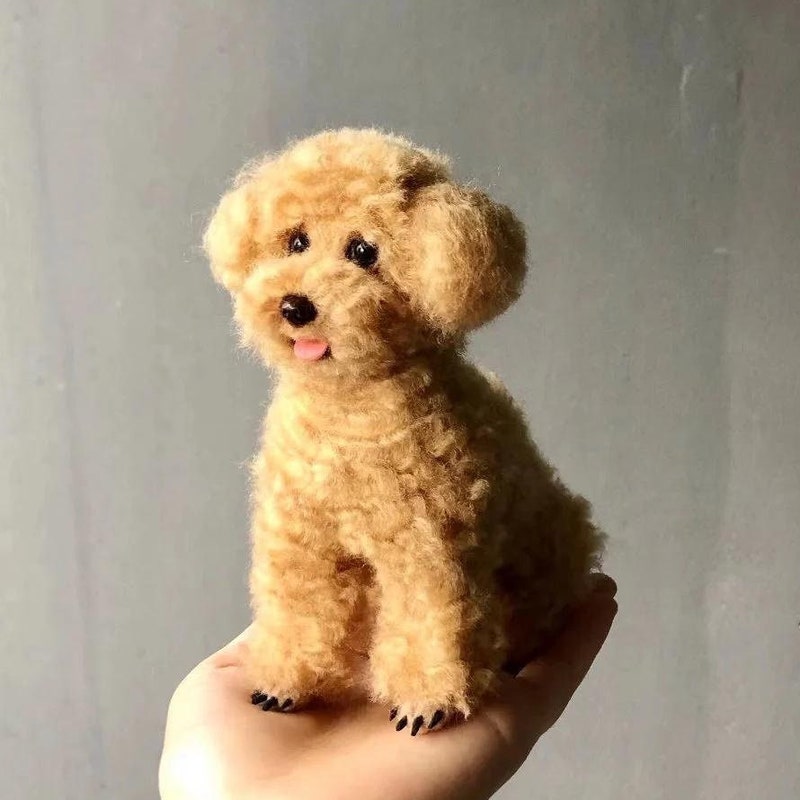 Needle Felted Dog - Etsy