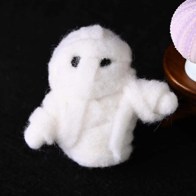 Needle Felted Ghost - Etsy