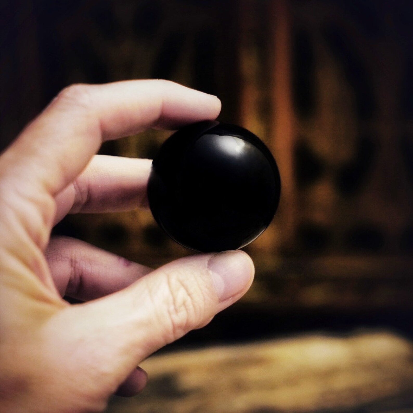Black Obsidian Sphere: Gazing Crystal, Scrying Ball, Psychic Tool - Etsy