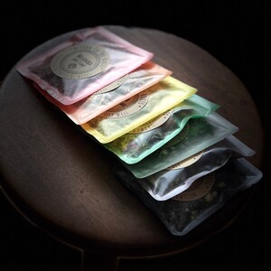 CHAKRA HERBAL TEA Tisane Sampler Set With Tumbled Crystals | Etsy