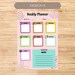 Printable Weekly Planner | Editable Canva Template | PDF, PNG, JPG ...