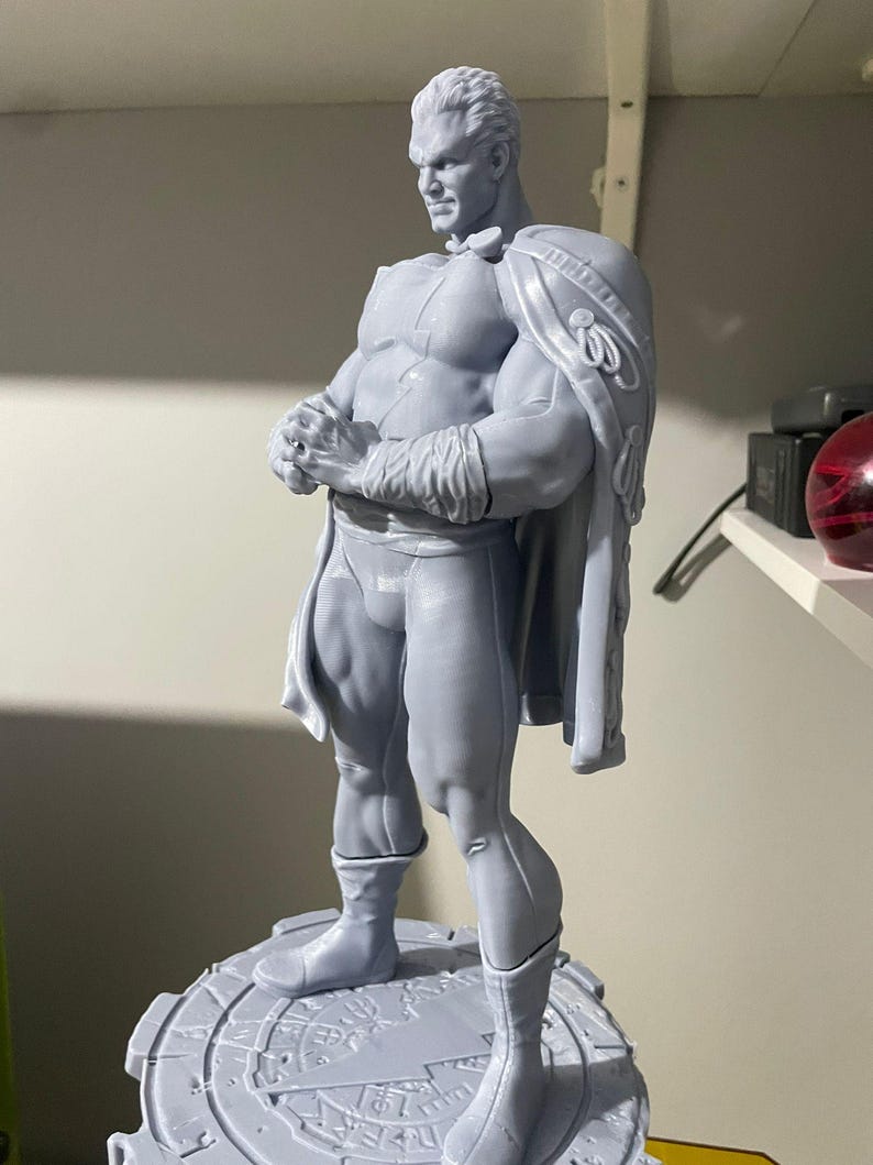 SHAZAM FIGURE 3DMODEL 20cm - Etsy