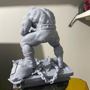 Street Fighter ZANGIEF 3d Model 15cm Reçine Baskı - Etsy
