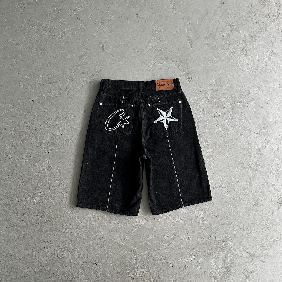 Corteiz C-star Denim Jorts - Etsy