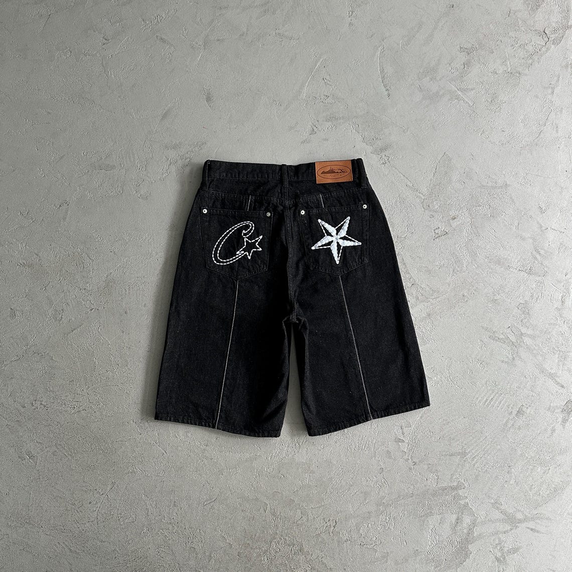 Corteiz C-star Denim Jorts - Etsy