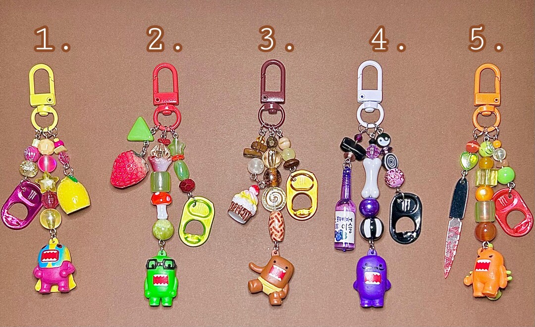 Domo Kun Keychains - Etsy Australia