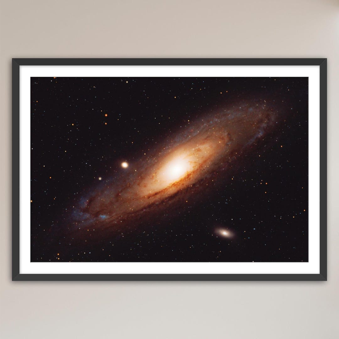 Andromeda Galaxy | Framed Wall Art & Prints | Metal, Canvas, Fine Art ...