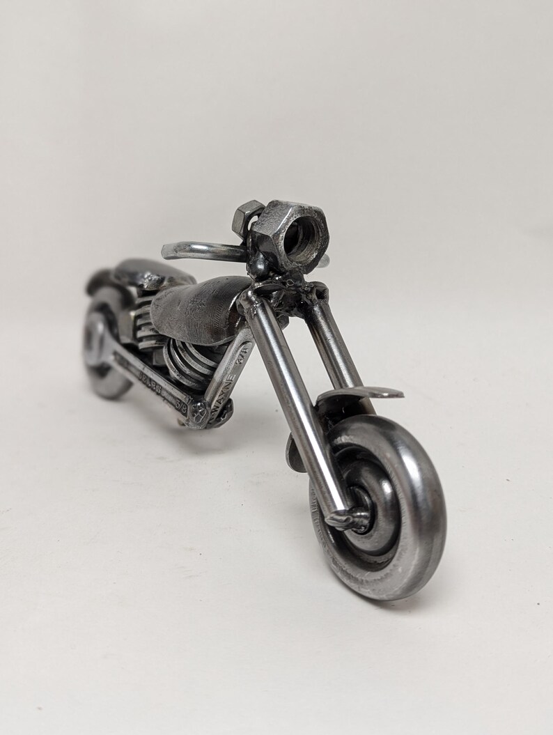 Art, Motorcycle, Scrap Art, Metal,recycled - Etsy