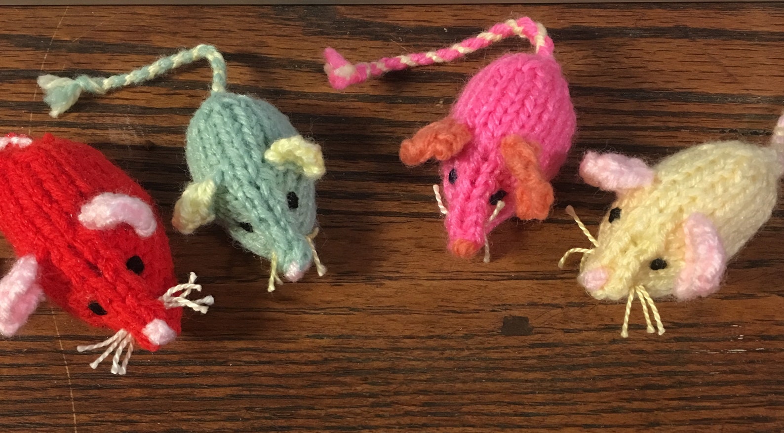 Li'l Mousie Cat Toy Knitting Pattern - Etsy