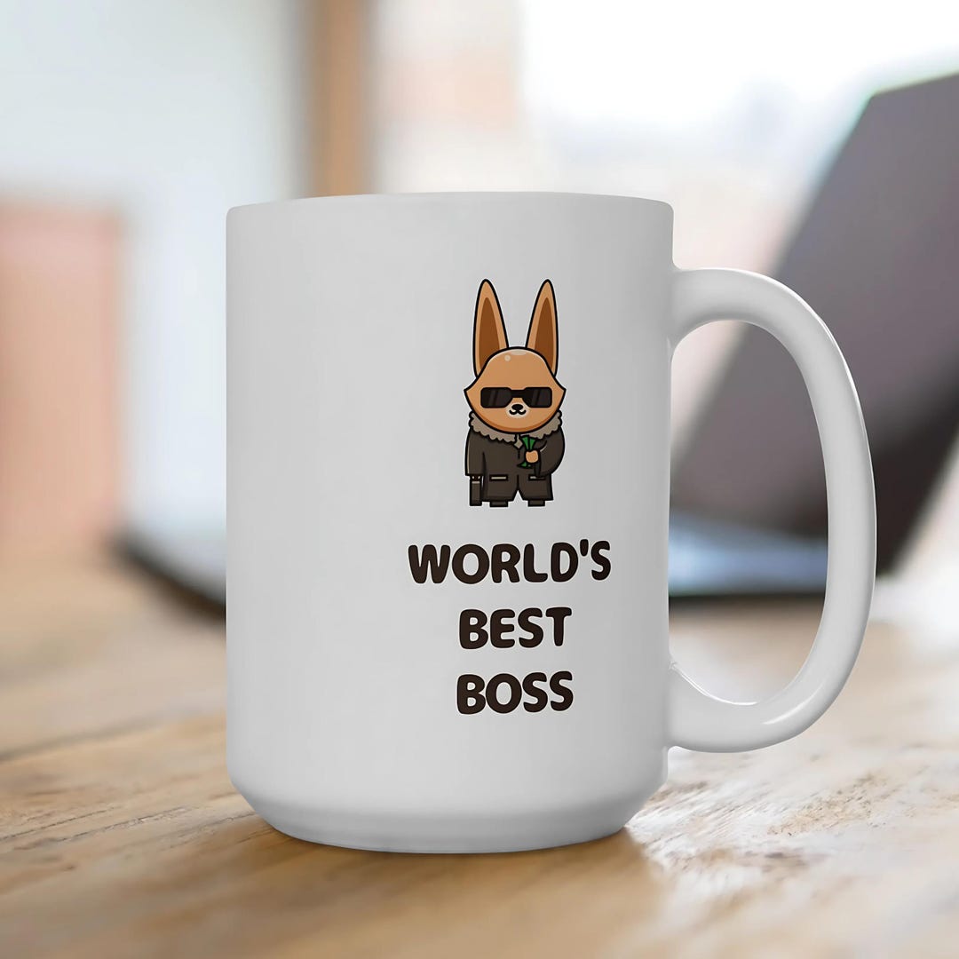 World's Best Boss Mug, Funny Boss Coffee Cup, Boss Gift, Best Boss ...
