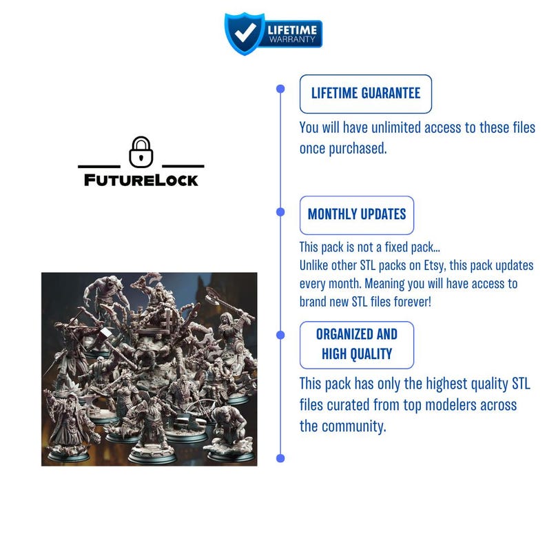 Dnd Mega STL Model Pack: Monthly Updates, Google Drive Download - Etsy
