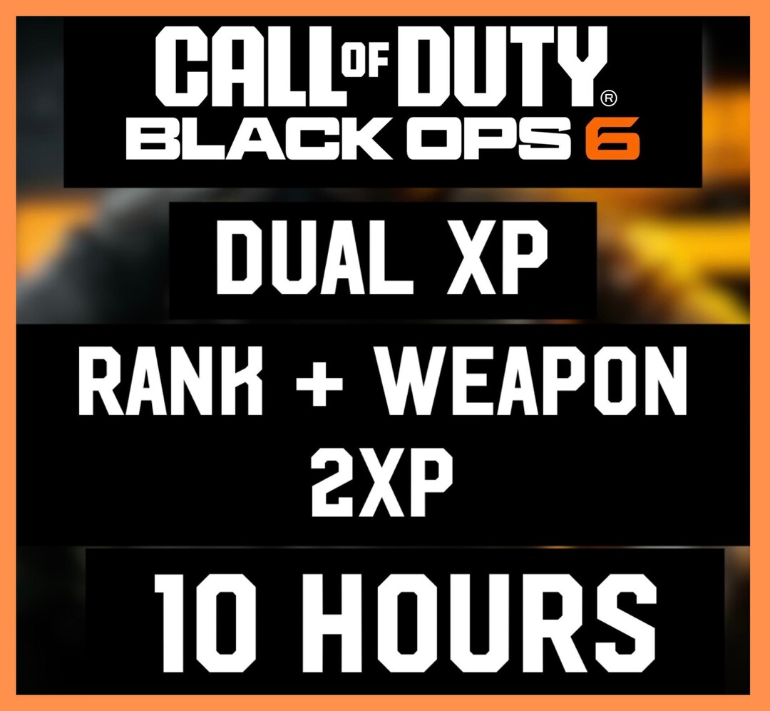 10 Hours | Call of Duty Black Ops 6 Double XP + Weapon XP 2XP Cod BO6 ...