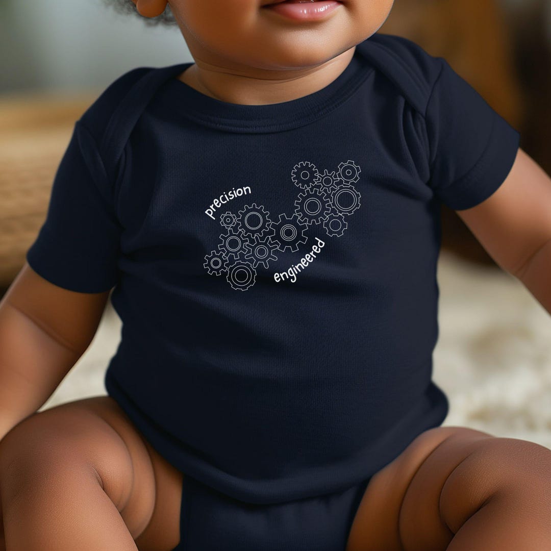 STEM Baby Bodysuit: Engineering Steampunk Design - Etsy